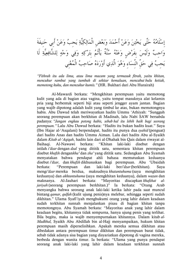 Perempuan dikhitan, wajibkah | PDF