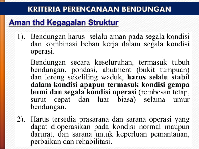 Perenc. bendungan tipe urugan 01 02 (1) | PPTX