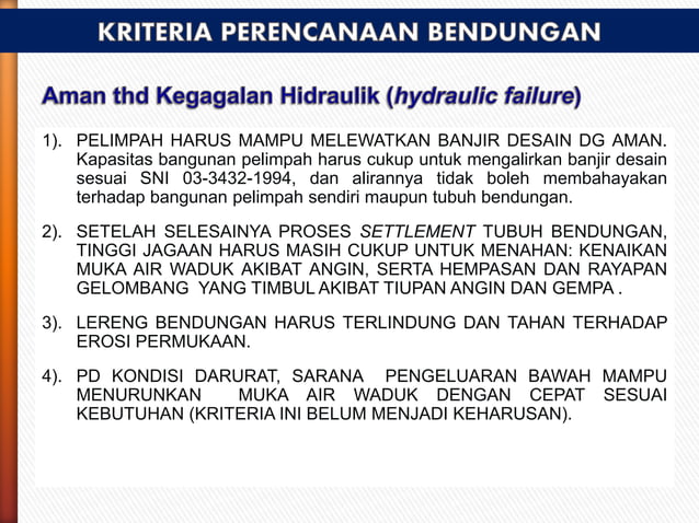 Perenc. bendungan tipe urugan 01 02 (1) | PPTX