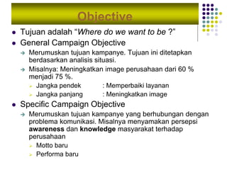 Perencanaan kampanye | PPT