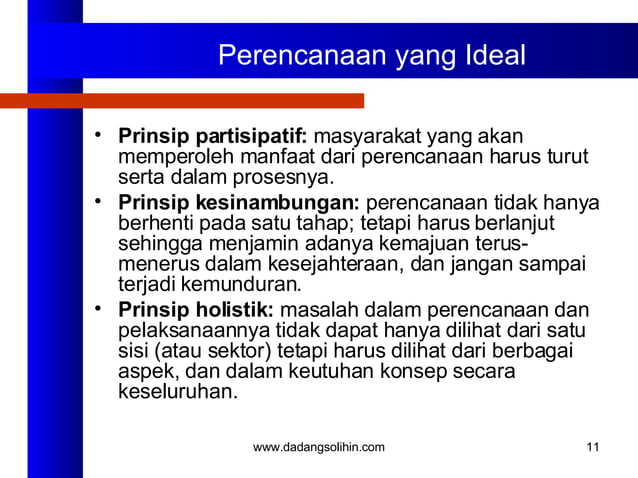 Perencanaan Pembangunan Partisipatif | PPT