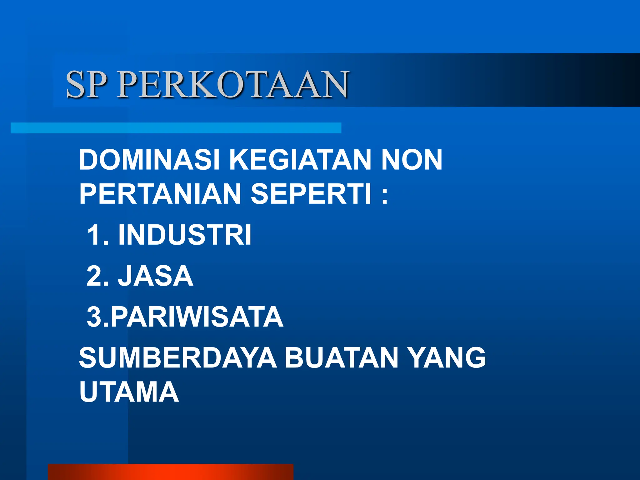 perencanaan permukiman dalam sistem permukiman regional dan lokasi ...