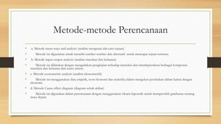 Perencanaan administrasi pendidikan | PPTX