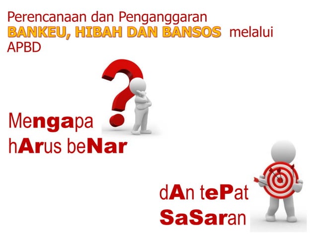 Perencanaan Anggaran Hibah dan Bansos | PDF