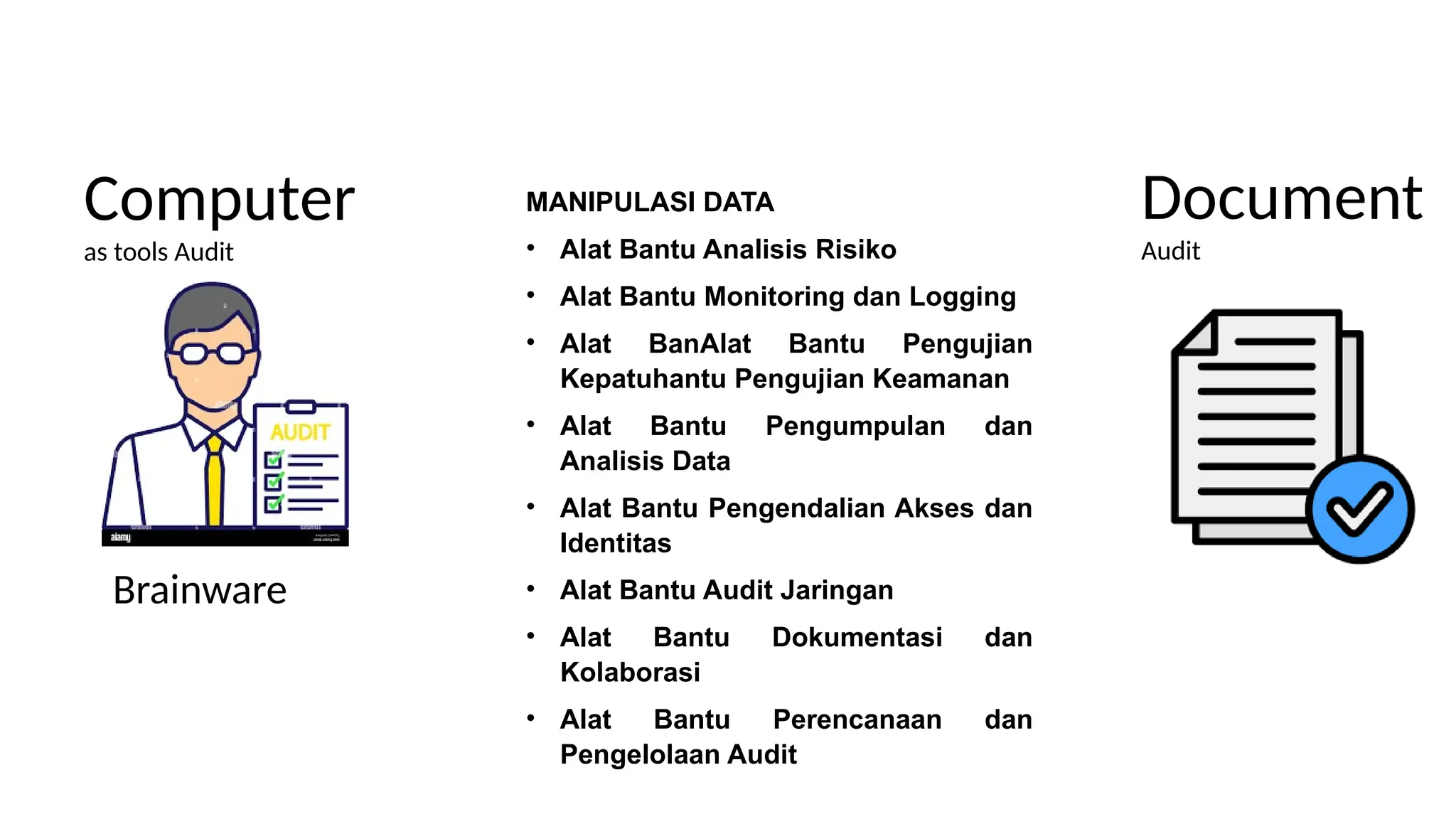 Perencanaan Audit Keamanan Sistem Informasi | PPTX