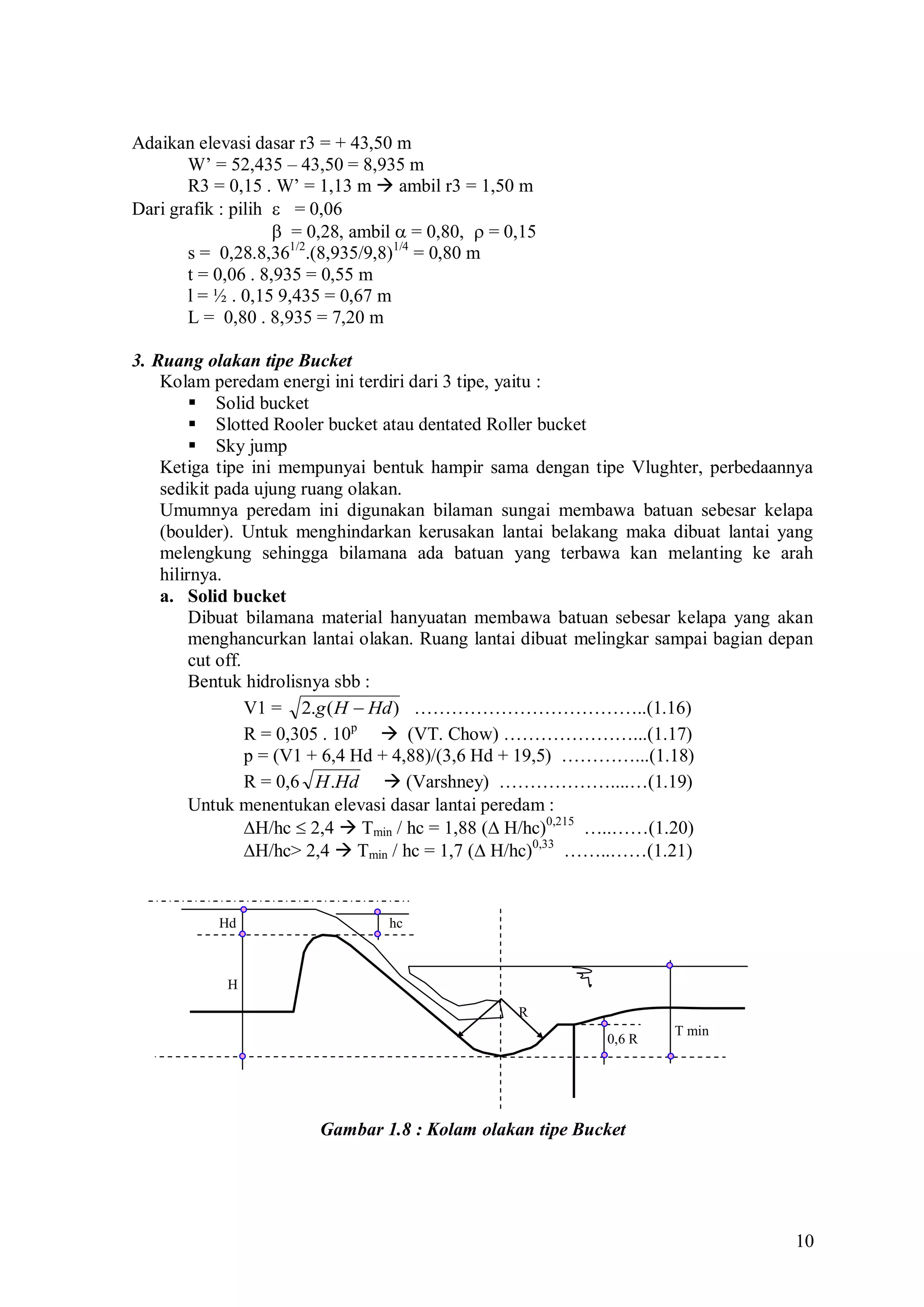 Perencanaan bendung | PDF