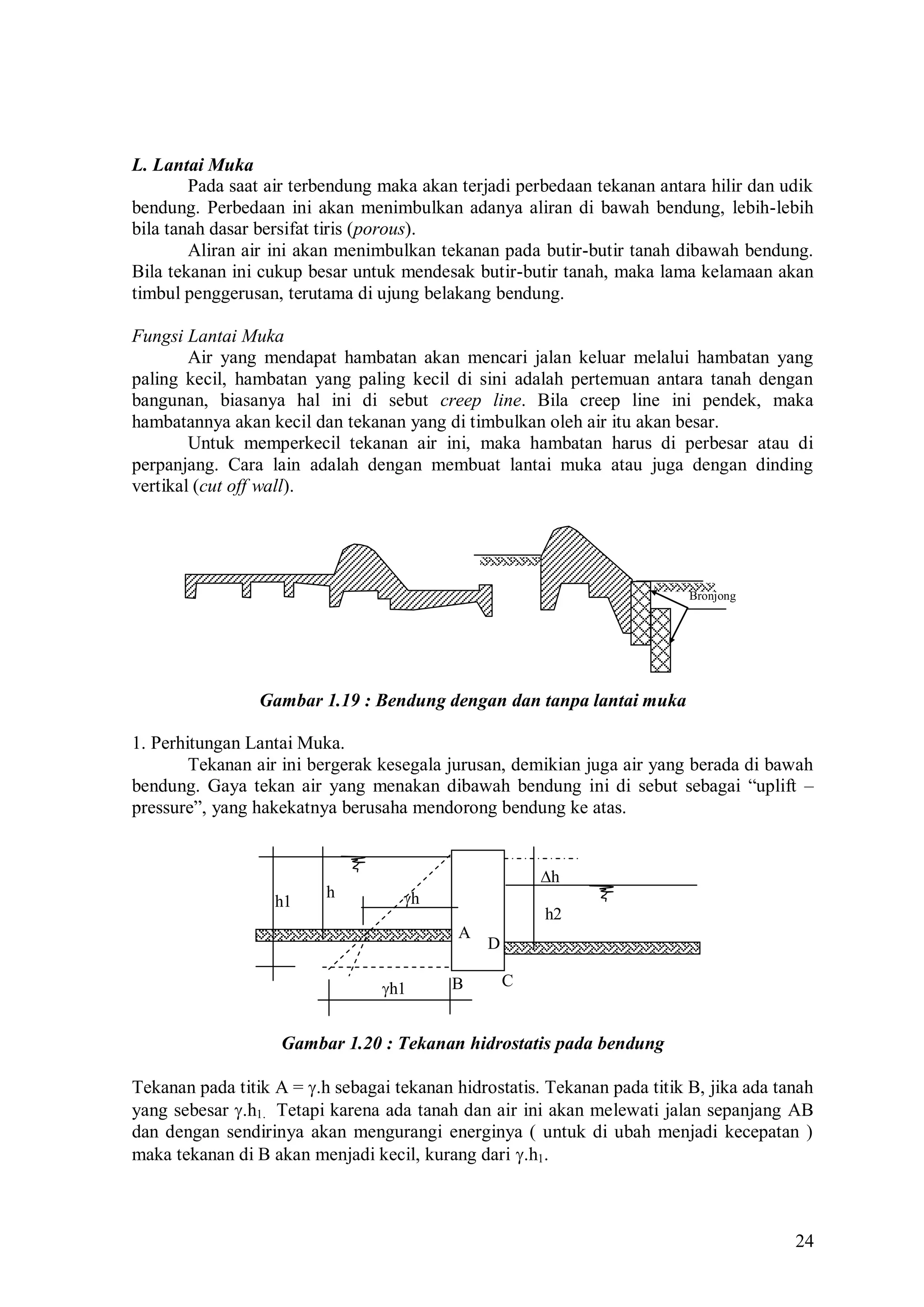 Perencanaan bendung | PDF