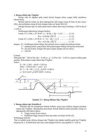 Perencanaan bendung | PDF