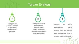 Perencanaan dan evaluasi program kesehatan | PPTX