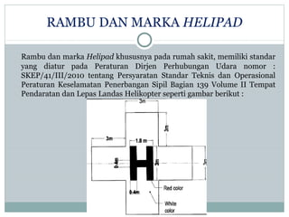 Perencanaan konstruksi struktur atas serta struktur helipad pada ...