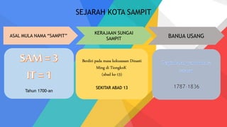 Perencanaan Kota Sampit | PPTX