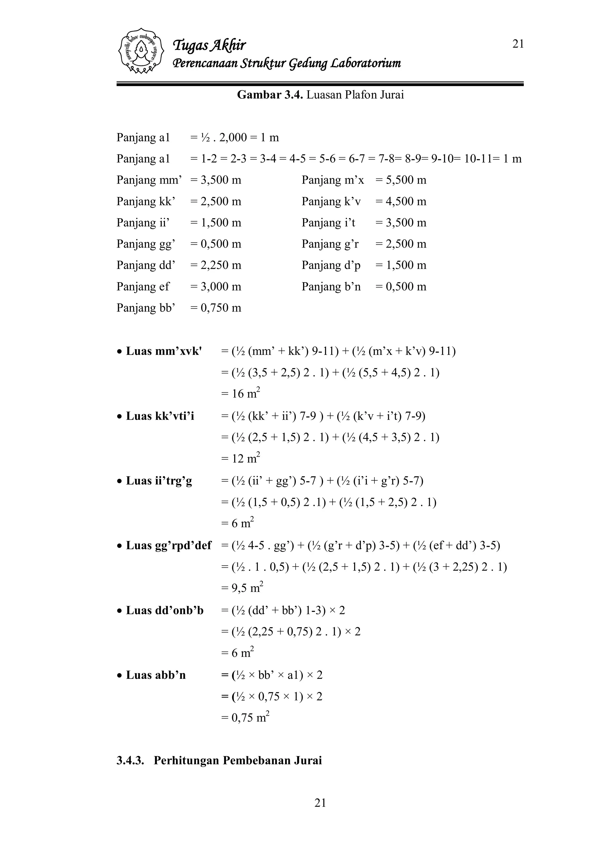 Perencanaan laboratorium | PDF