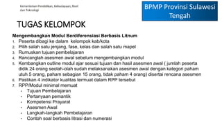 PERENCANAAN PELAKSANAAN PEMBELAJARAN TERDIFERENSIASI BERBASIS LITERASI ...
