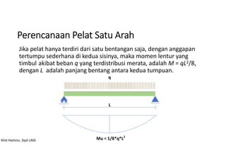Perencanaan Pelat Satu Arah.pdf