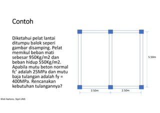 Perencanaan Pelat Satu Arah.pdf