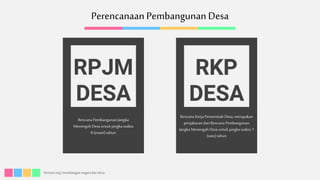 Perencanaan Pembangunan RKP Desa | PPTX