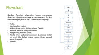 Perencanaan pembuatan walking robot | PPT