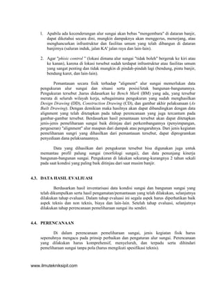 Perencanaan Pemeliharaan Sungai dan bangunannya.pdf