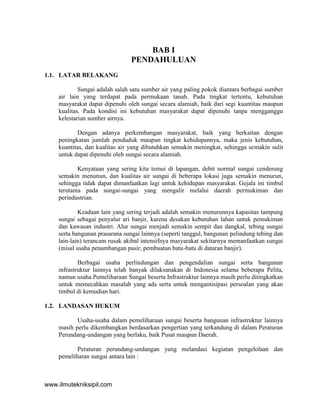 Perencanaan Pemeliharaan Sungai dan bangunannya.pdf