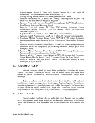 Perencanaan Pemeliharaan Sungai dan bangunannya.pdf