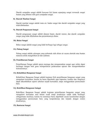 Perencanaan Pemeliharaan Sungai dan bangunannya.pdf