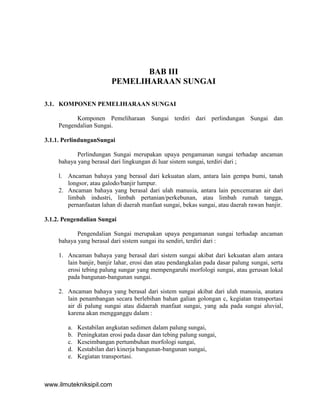 Perencanaan Pemeliharaan Sungai dan bangunannya.pdf