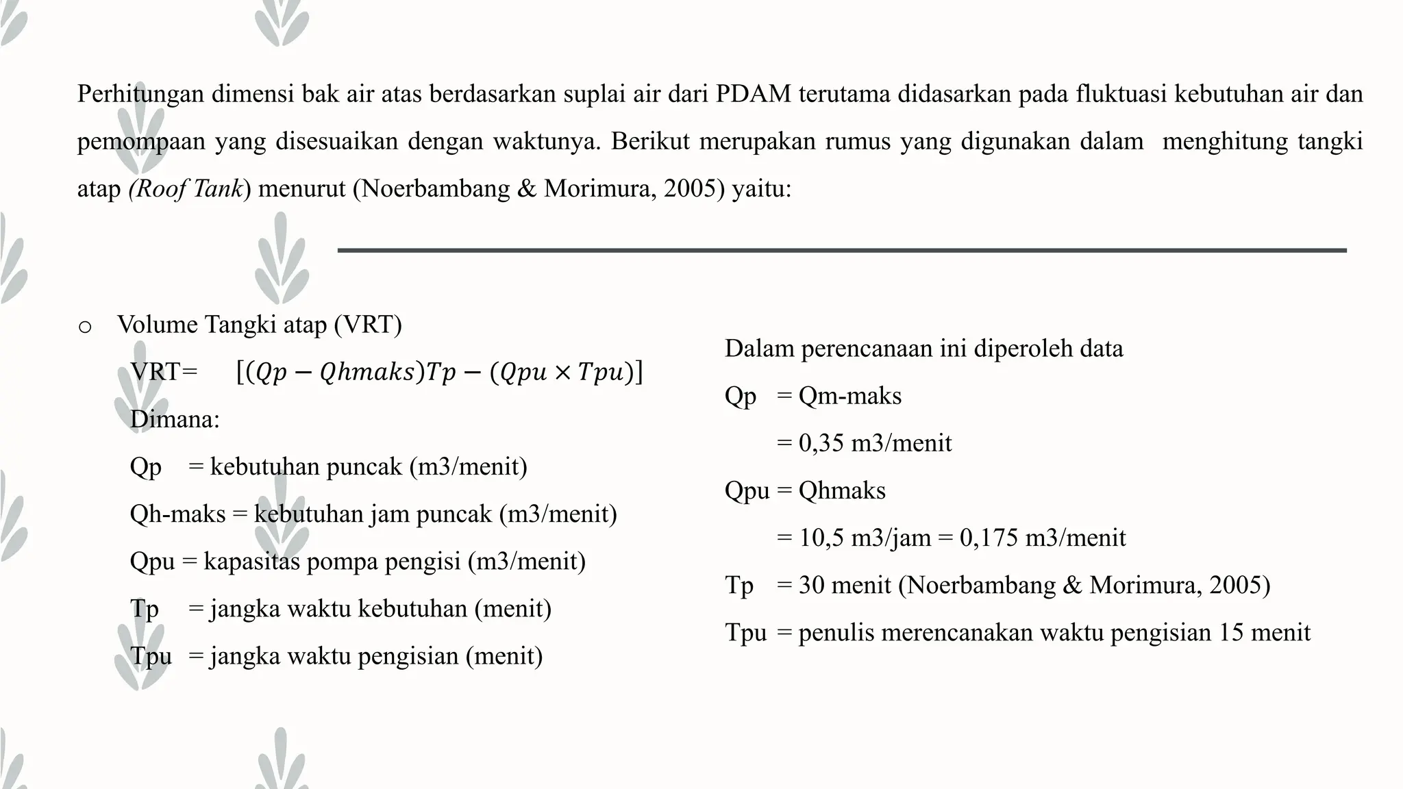 Perencanaan Pemilihan Pompa Sentrifugal untuk Penyaluran Air Bersih.pptx
