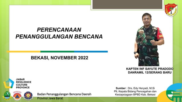 PERENCANAAN PENANGGULANGAN BENCANA KORAMIL.pptx