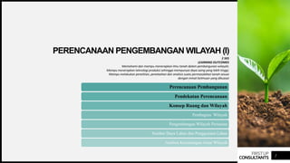 PERENCANAAN PENGEMBANGAN WILAYAH.pptx
