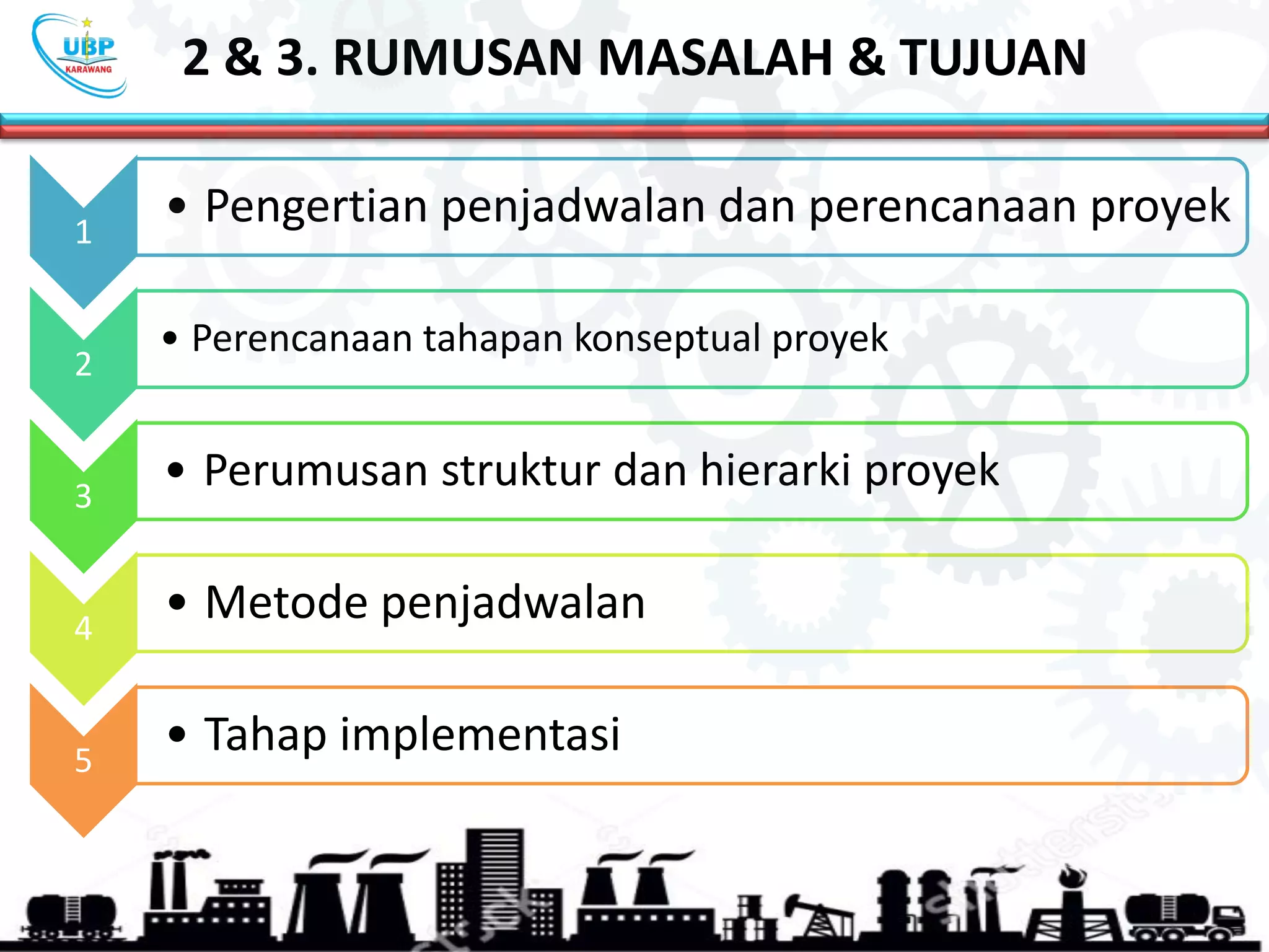 Perencanaan & Penjadwalan Proyek | PDF