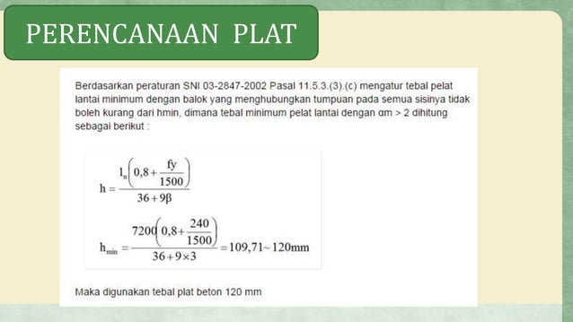 perencanaan plat lantai.pptx