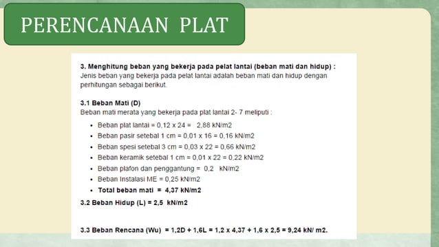 perencanaan plat lantai.pptx