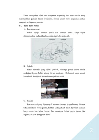 Perencanaan Poros Pisau Mesin Pemarut Kelapa | PDF