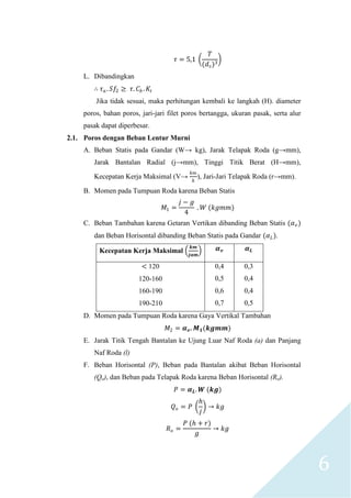 Perencanaan Poros Pisau Mesin Pemarut Kelapa | PDF