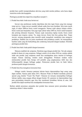 Perencanaan produk baru dan reliabilitas | PDF