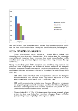 Perencanaan produk baru dan reliabilitas | PDF