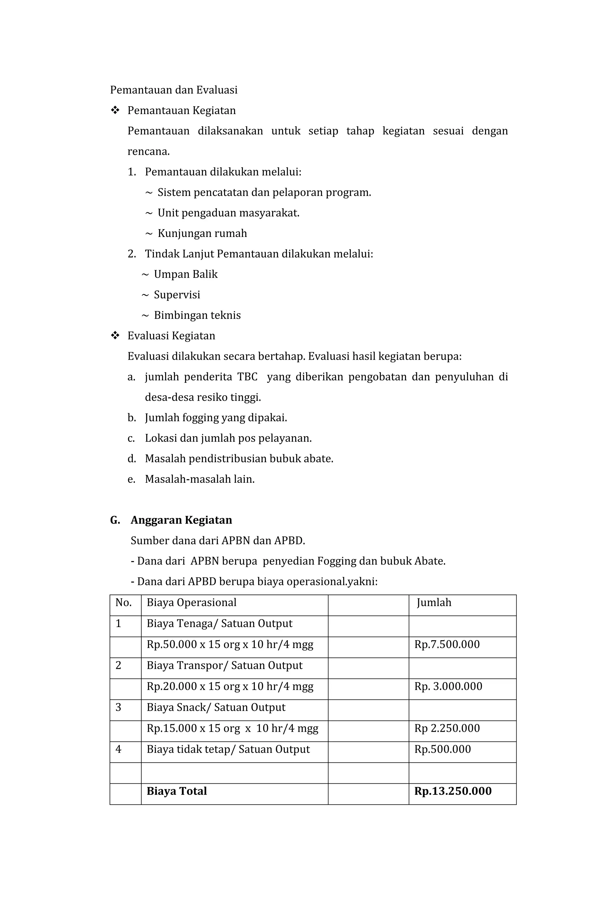 Perencanaan program tbc akper pemkab muna | DOCX