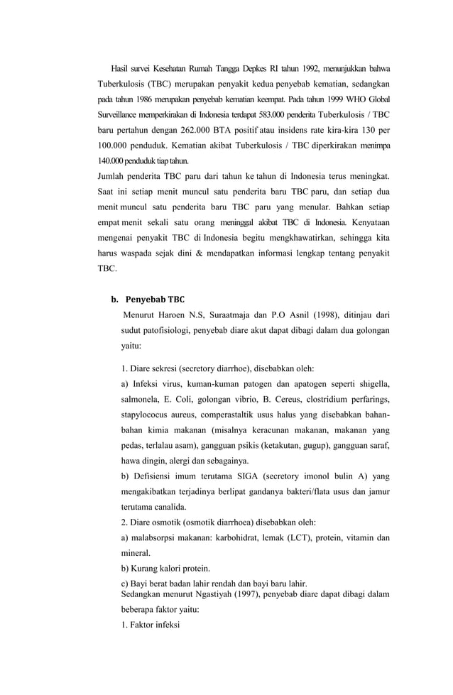 Perencanaan program tbc akper pemkab muna | DOCX