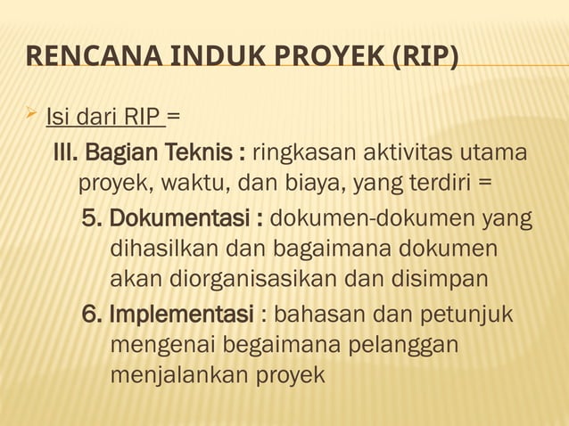 PERENCANAAN_PROYEK_(2)-materi6.pptx manajemen | PPTX