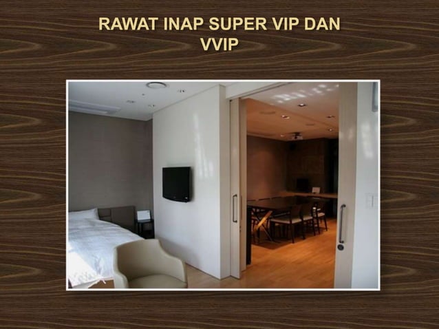 Perencanaan ruang rawat inap vip dan vvip rumah sakit | PPTX