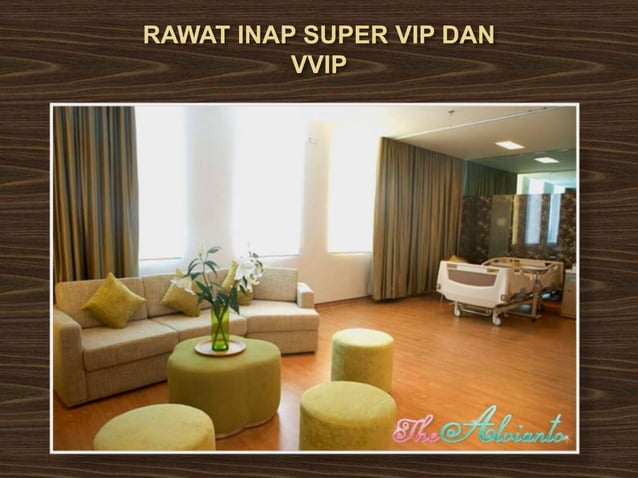 Perencanaan ruang rawat inap vip dan vvip rumah sakit | PPTX