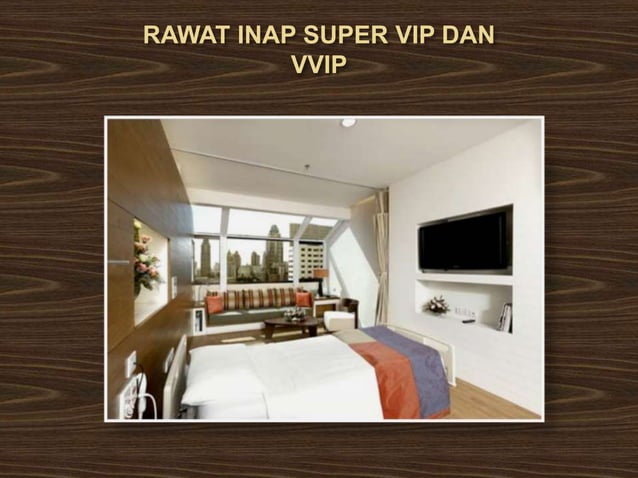 Perencanaan ruang rawat inap vip dan vvip rumah sakit | PPTX