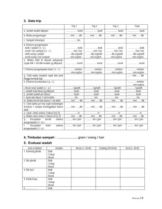 Perencanaan rute pengumpulan dan pengangkutan | PDF