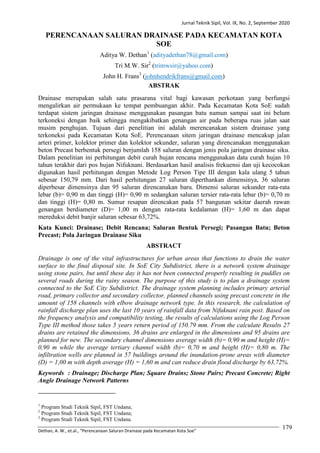 PERENCANAAN SALURAN DRAINASE PADA KECAMATAN KOTA.pdf