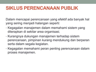 Perencanaan sektor publik | PPTX