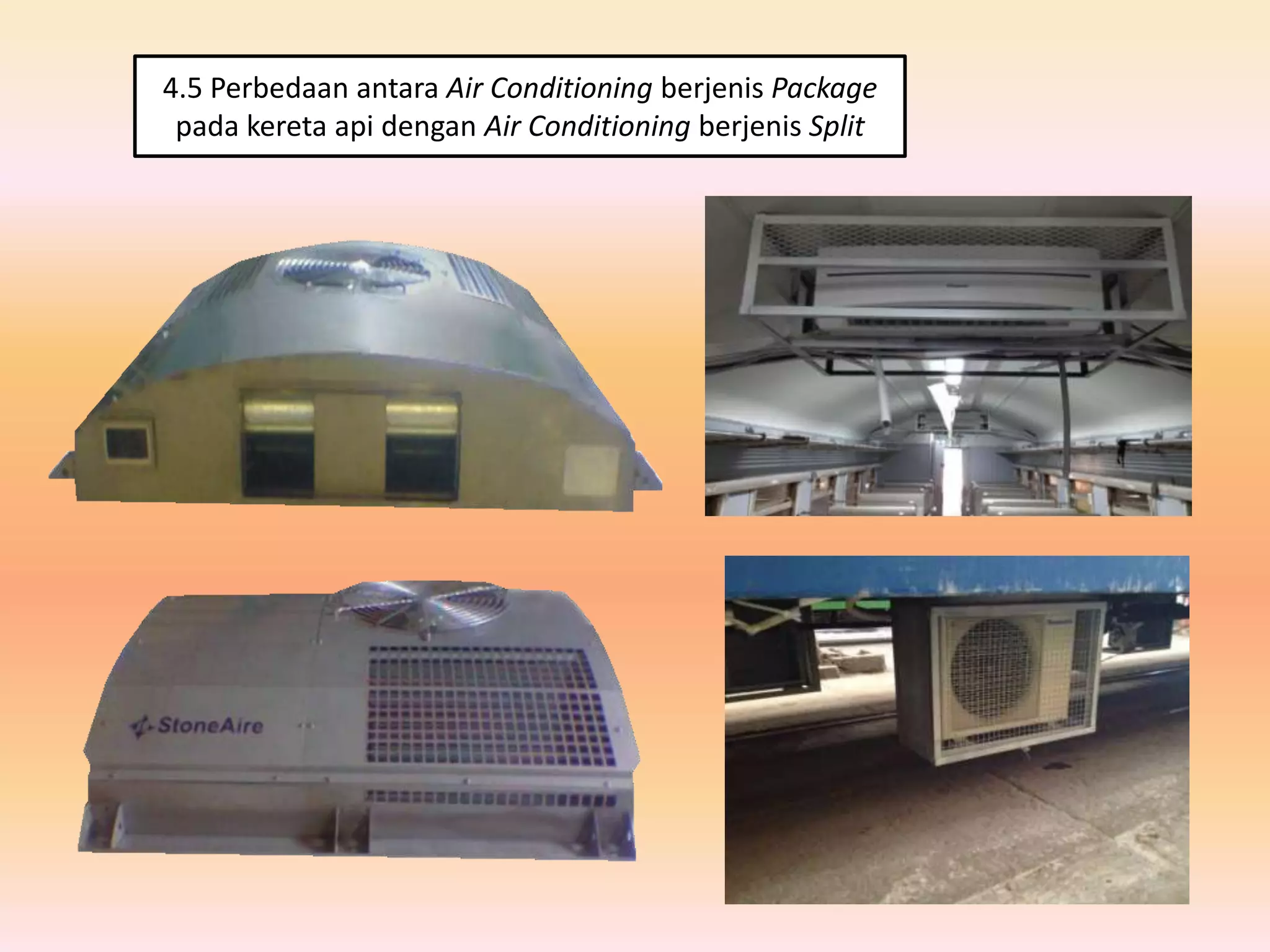 Perencanaan sistem air conditioning kereta api | PPTX