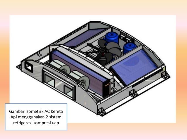 Perencanaan sistem air conditioning kereta api