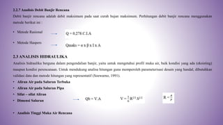 Perencanaan Sistem Drainase di Kelurahan Ulujami (Teknik penulisan dan ...