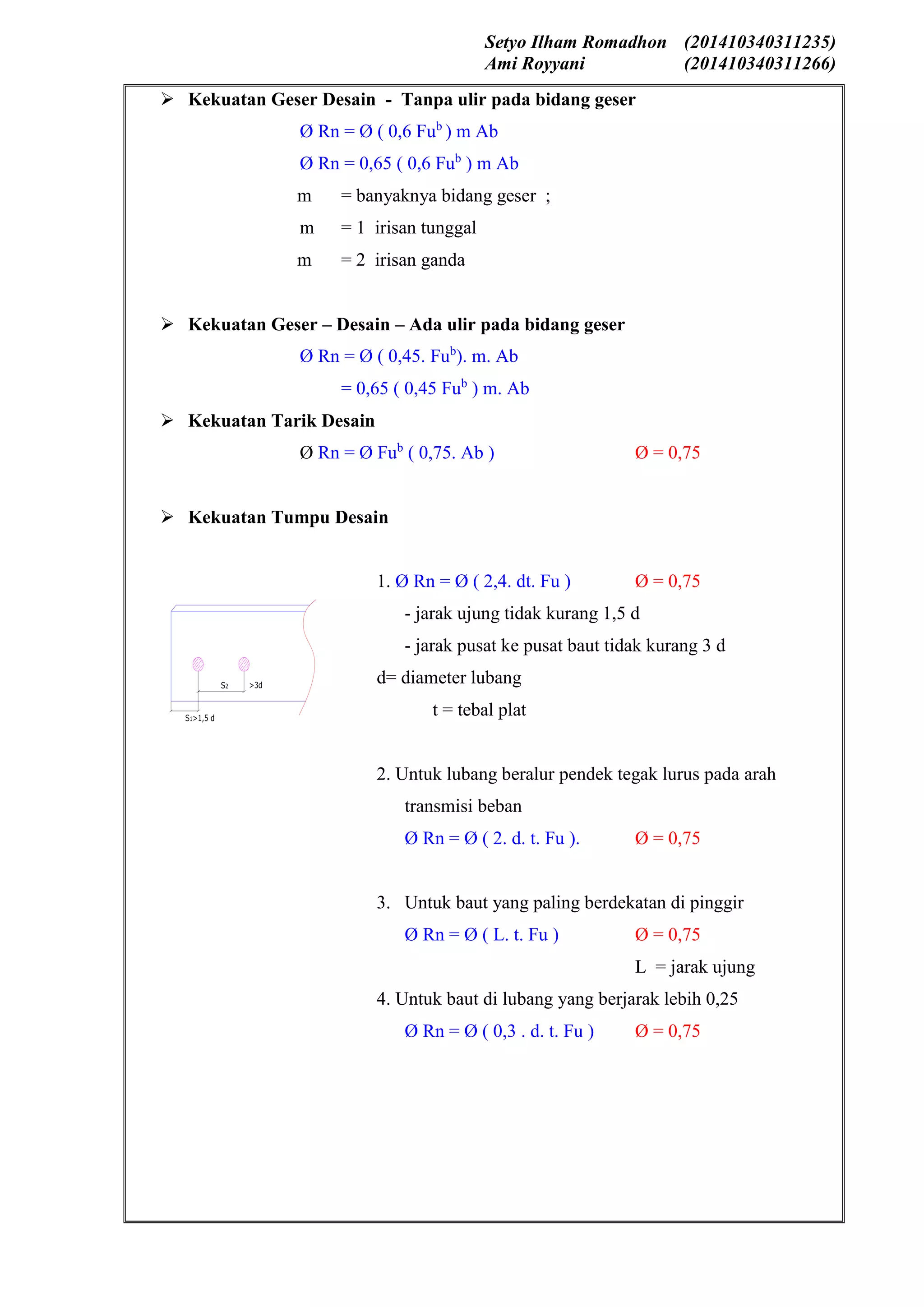 Perencanaan struktur baja | PDF