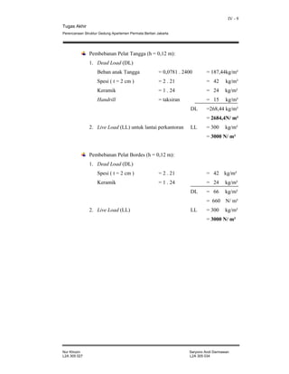 Perencanaan struktur beton | PDF